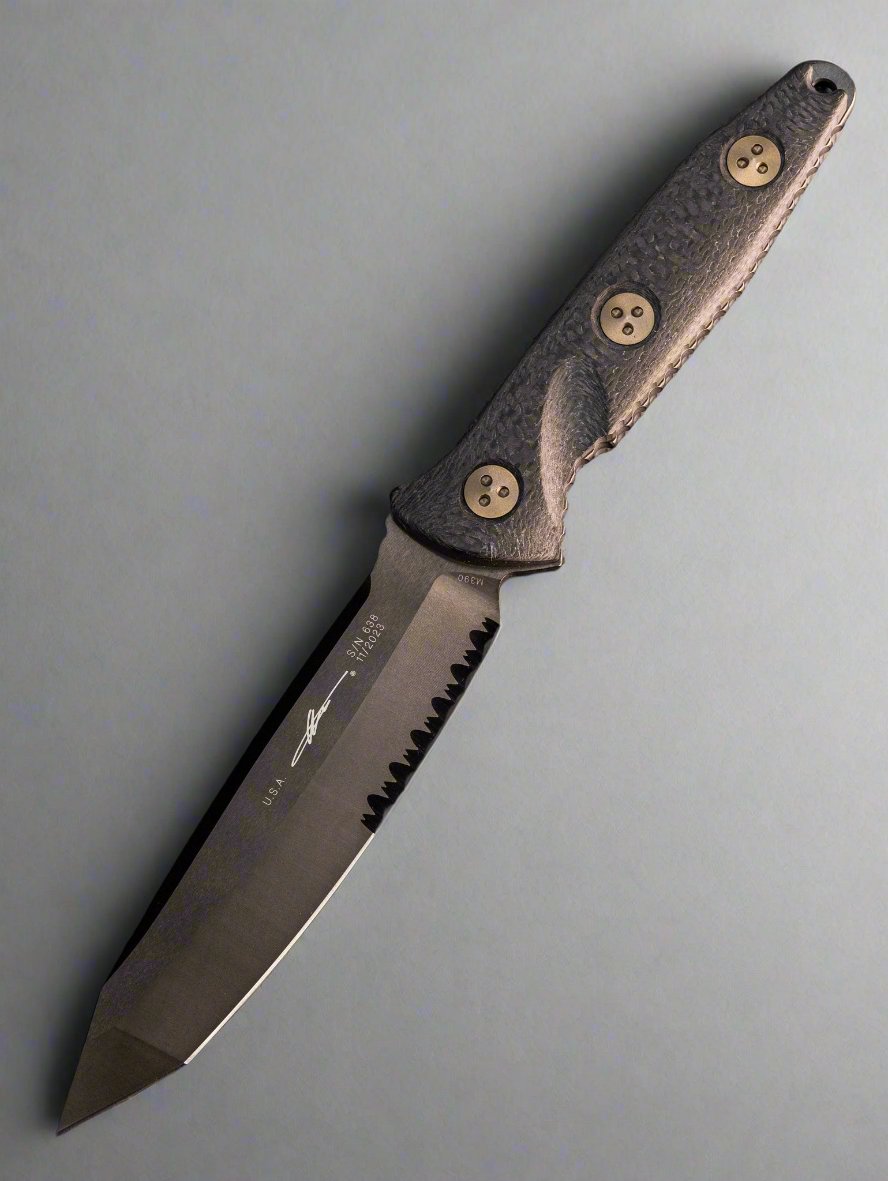 Microtech 114-2DLCCFS Signature Series Socom Alpha Fixed Blade Knife 5 ...