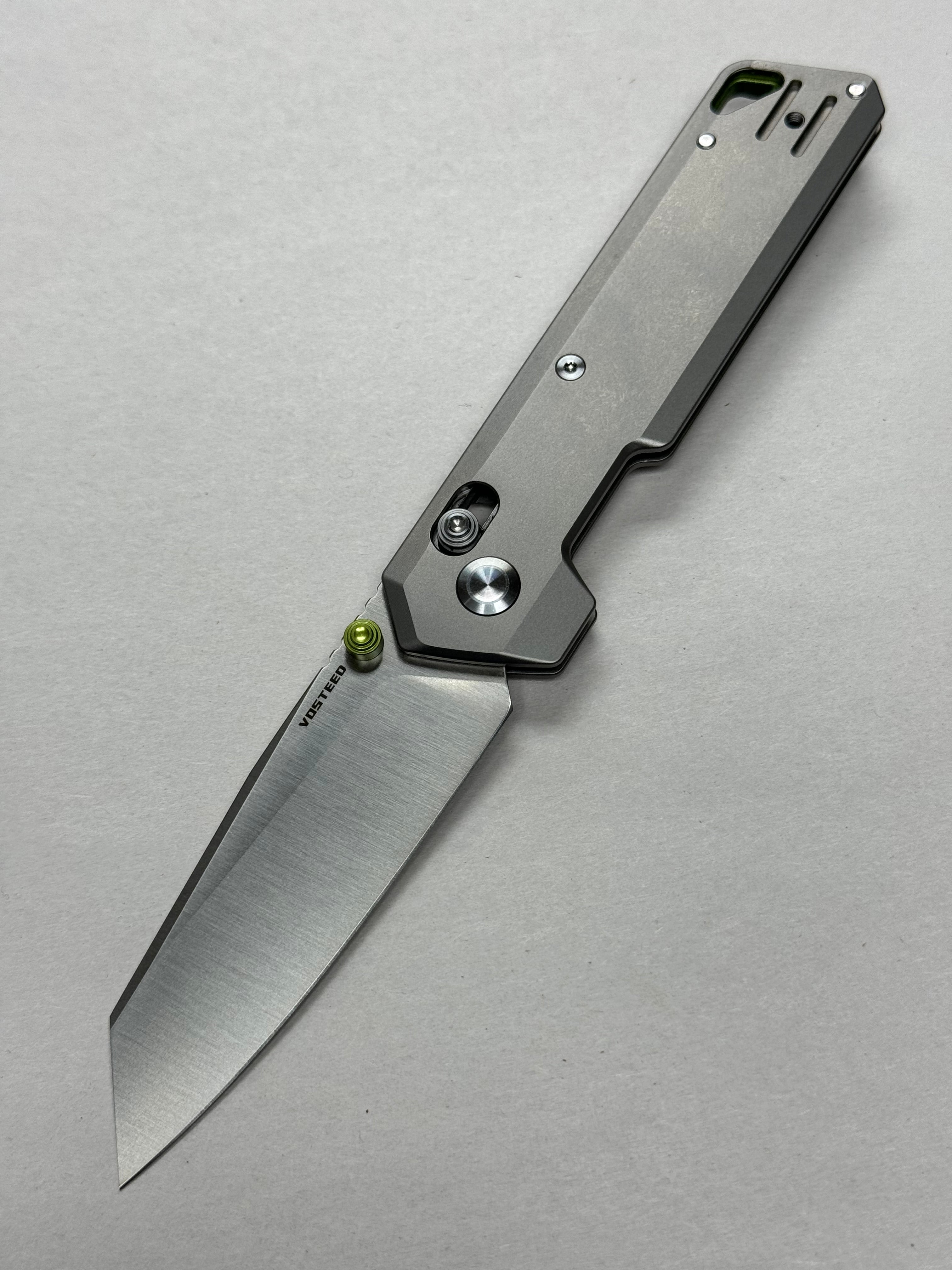 Vosteed Parallel- Crossbar Lock (2.90" 154CM Blade & Titanium Handle ...