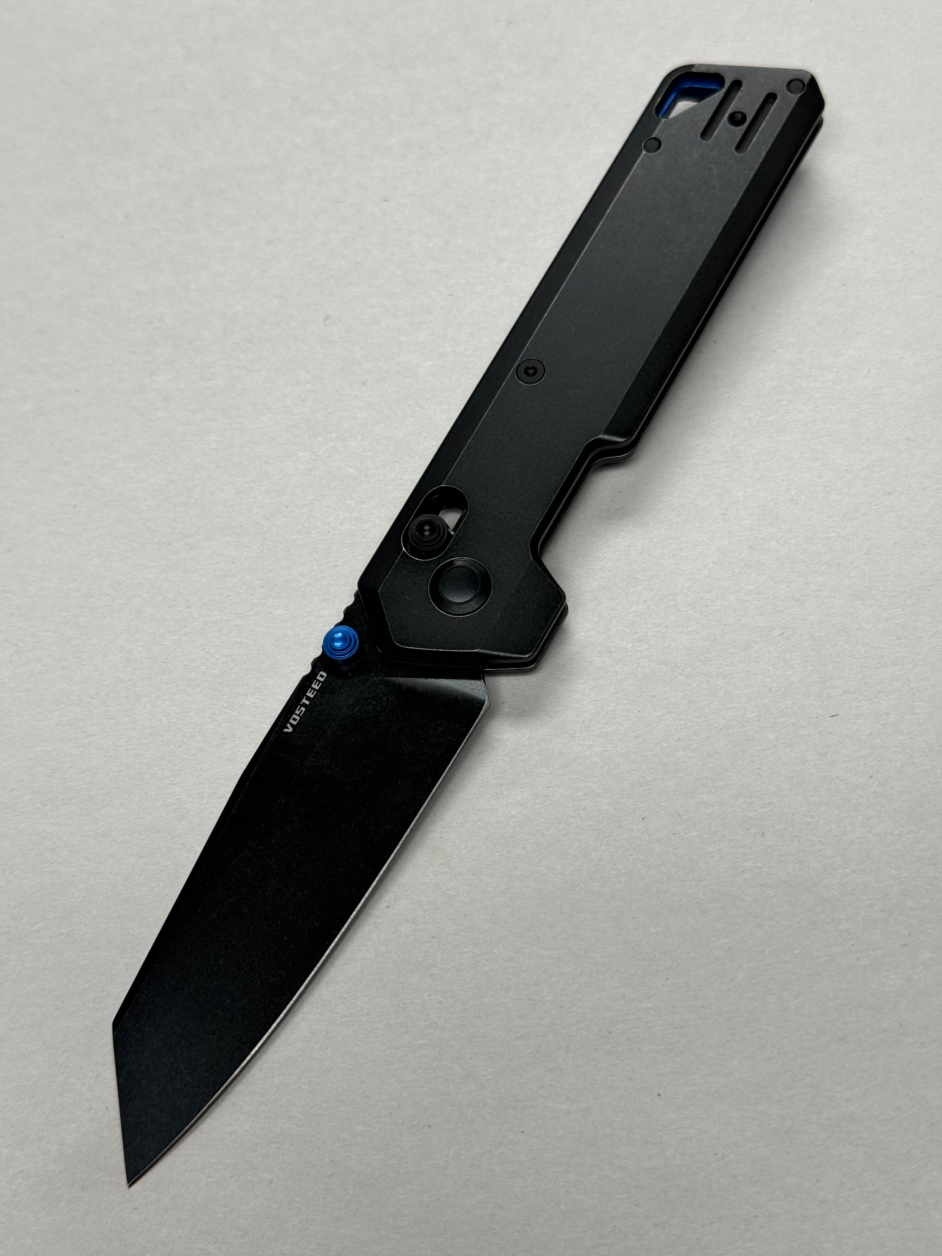 Vosteed Parallel- Crossbar Lock (2.90" 154CM Blade & Titanium Handle ...