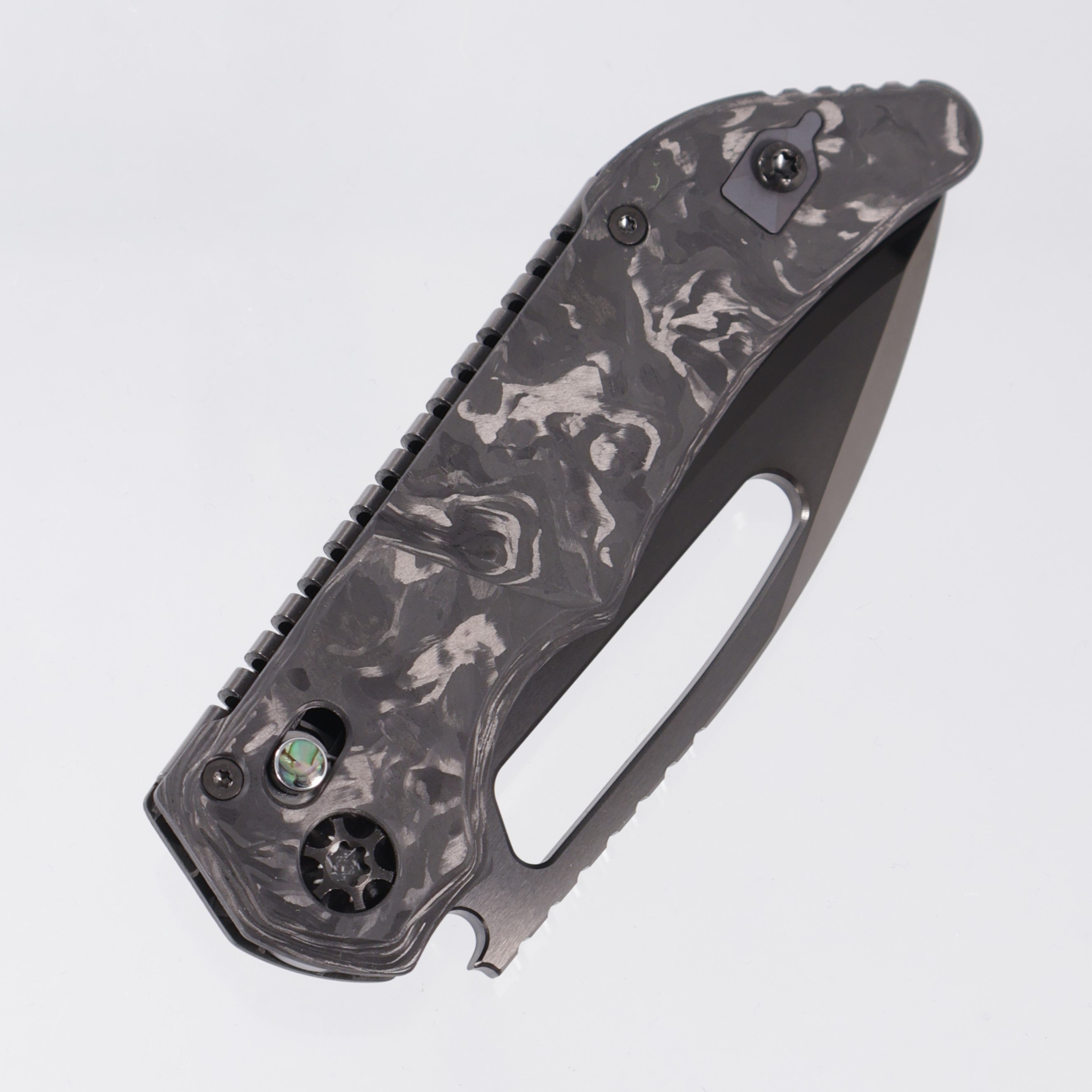 Heretic Koschei Custom - Marbled Carbon FIber Scales w/ DLC Accents ...