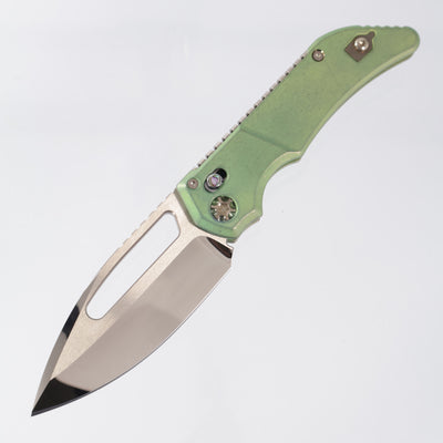 Heretic Koschei Custom - Antique Green Titanium Scales w/ Bronze Accen ...