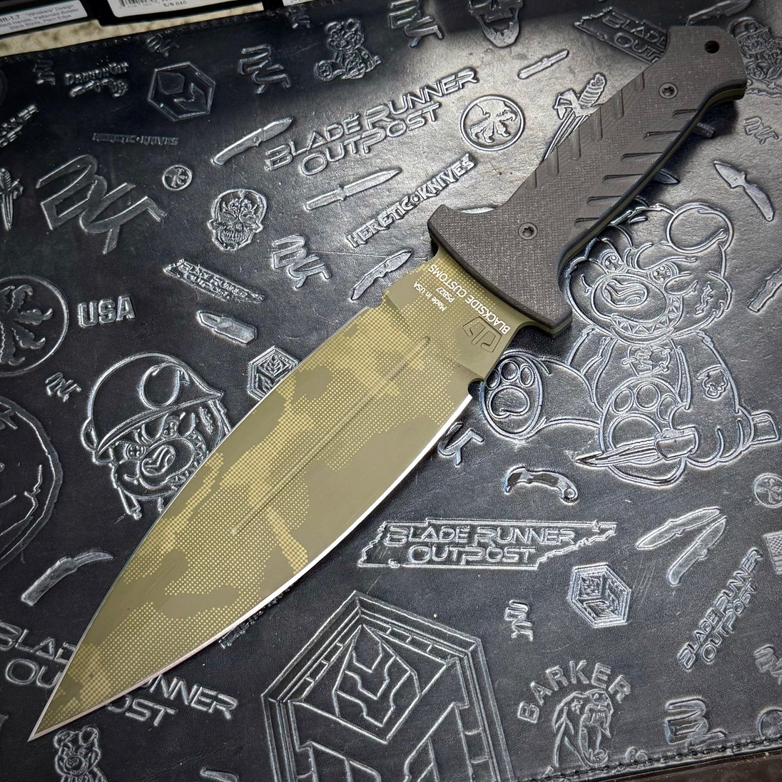 Blackside Customs - Fairgate - 1/2 Tone Camo PSF-27 - Black G10