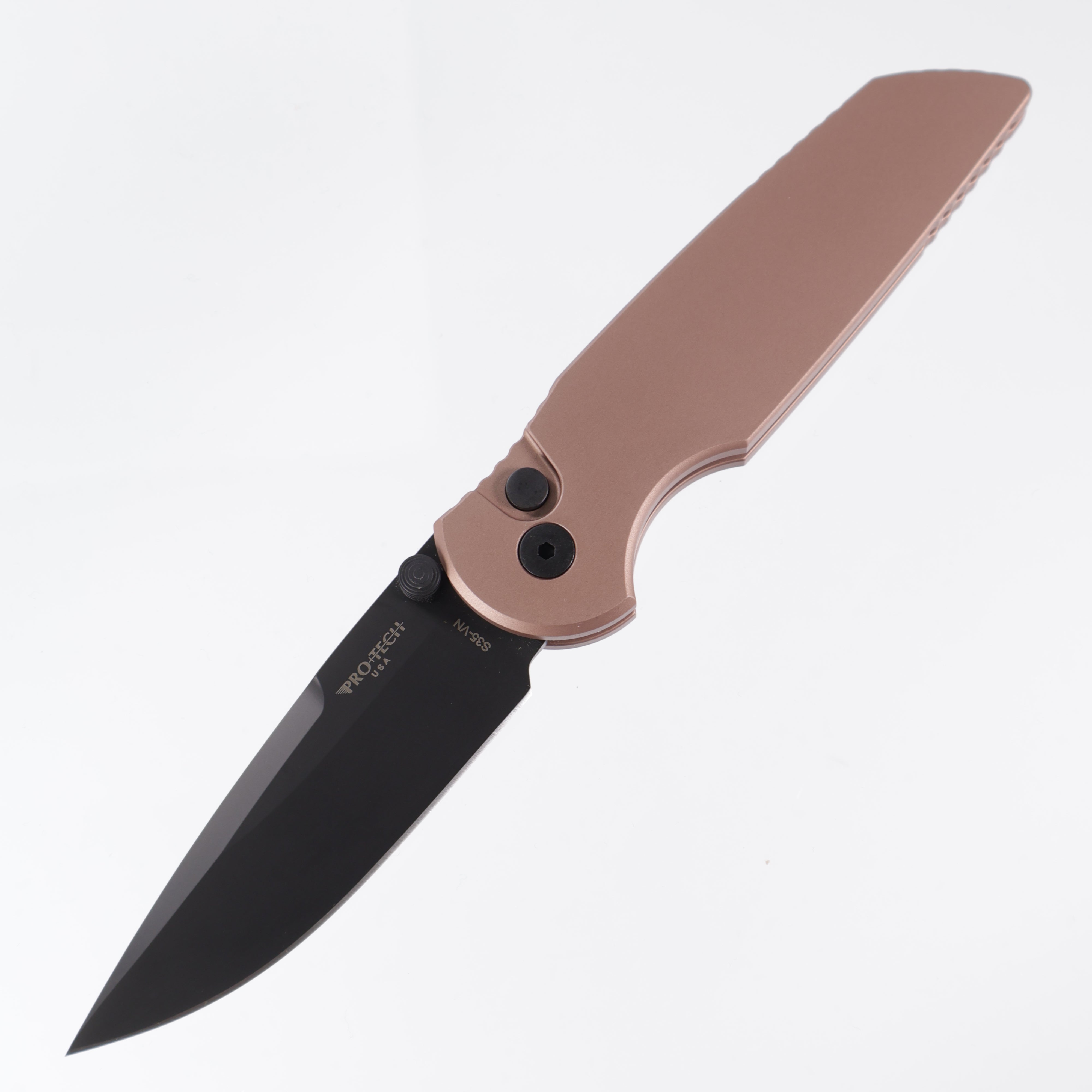 Pro-Tech TR-3 Integrity - FDE Aluminum - DLC S35VN - (Tan) INT103-FDE ...